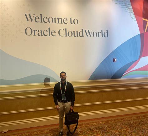 Arshman Khalid On Linkedin Oraclecloudworld Ocw Oracle Pwc Cloudrevolution Ai…