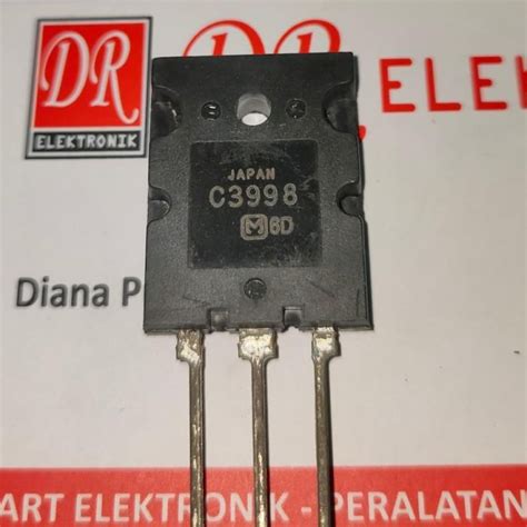Jual Transistor Transistor C3998 Tr 2sc3998 Bagus C 3998 Sc3998