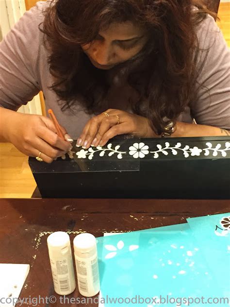 The Sandalwood Box Bone Inlay