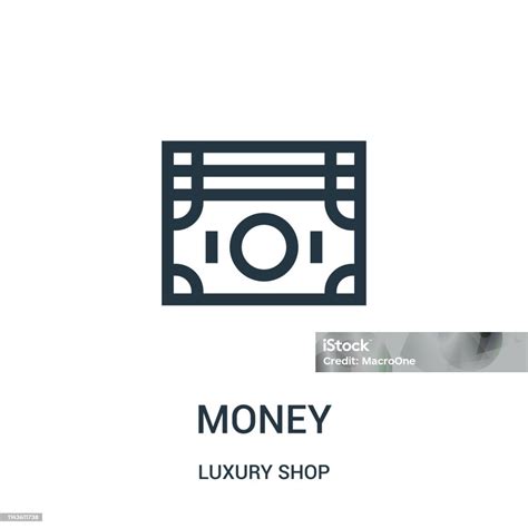 고급 상점 컬렉션에서 돈 아이콘 벡터입니다 얇은 라인 머니 개요 아이콘 벡터 일러스트 레이 션입니다 0명에 대한 스톡 벡터 아트 및 기타 이미지 Istock