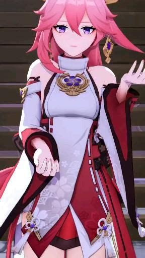 Video Genshin Impact Gadis Animasi Gadis Anime Animasi