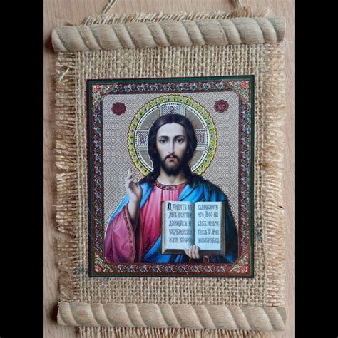 Икона иисус — цена 85 грн в каталоге Иконы Купить товары для дома и быта по доступной цене на