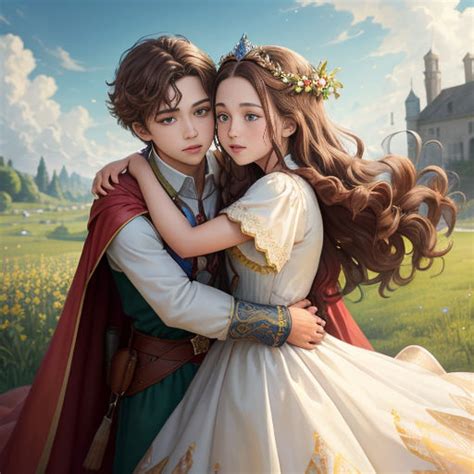 Fantasy Princess And Prince
