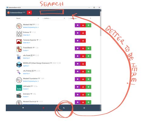 SKP Extension Warehouse Vs SketchUcation ExtensionStore Which One To Use Extensions