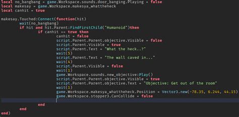 expected identifier when parsing expression got r robloxgamedev
