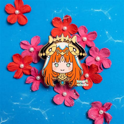 Genshin Impact Nilou Hard Enamel Pin Etsy Australia
