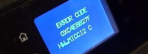 Hp Oxc4eb827f Printer Error Code Fixed Techquack