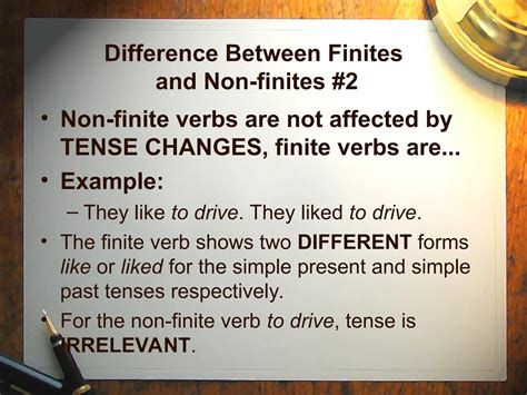 Verbs2 Ppt To Finite And Non Finite Verbs PPT