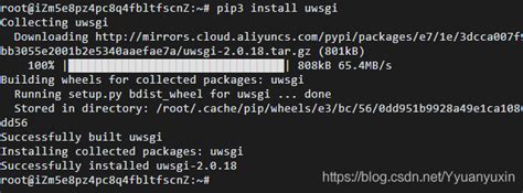 部署django项目到阿里云（四）——用uwsgi运行django项目django项目打压缩包运行uwsgi Csdn博客