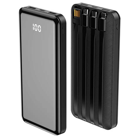 Forever 10w Powerbank 10000mah Usb A Usb C Lightning Microusb 169 Dkk