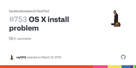 Os X Install Problem · Issue 753 · Facebookresearchfasttext · Github