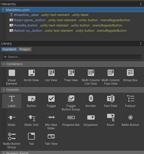 Getting Started With Ui Toolkit Unity Learn