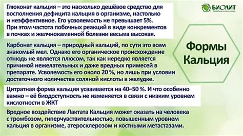 Кальций-Биолит.