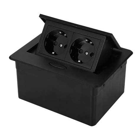 Встраиваемая выдвижная розетка в столешницу для кухни на 2 розетки купить по низкой цене в