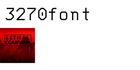 3270font In Use Fonts In Use