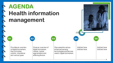 Agenda Health Information Management Ppt Grid Ppt Template