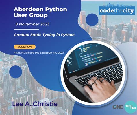this wednesday at aberdeen python user group we ll have dr lee christie of the robert gordon