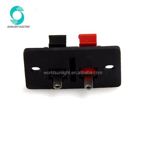 Wp2 1 New Type Wp Push Terminal Type Spring Loaded Speaker Terminals Connector Buy Spring