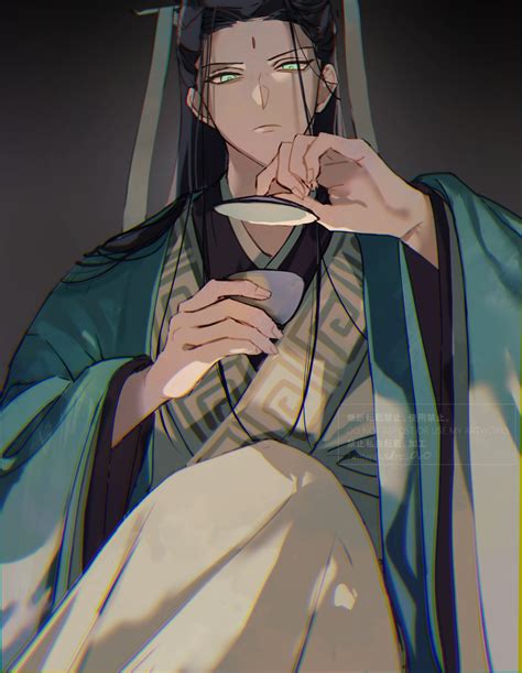 Shen Qingqiu Renzha Fanpai Zijiu Xitong Drawn By Sakuramochi Danbooru