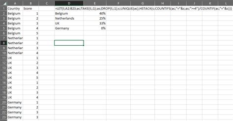 excel multiple condition count formula stack overflow
