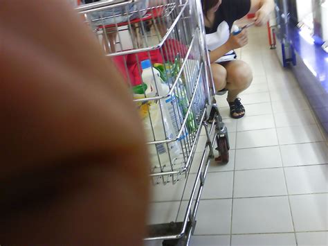 Mini Jeans Skirt At Hypermart Ptc Surabaya Indonesia Porn Pictures Xxx Photos Sex Images