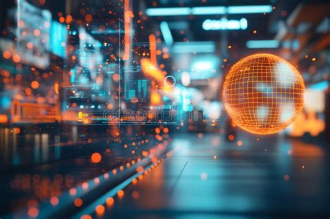 Interconnected Devices Forming Global Network Infrastructure Stock Illustration Illustration