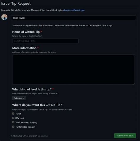 How To Build Html Like Forms With Github Dev Community