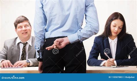 Young Man During Job Interview And Members Of Managemen Stock Image Image Of Fingers