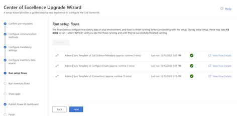 The Power Platform Center Of Excellence Starter Kit Setup Wizard