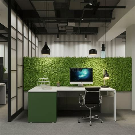 Modern Office Workspace With Laptop Notebook And Coffee Productivity And Business Concept