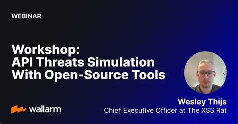 [webinar] workshop api threats simulation with open source tools