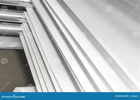 Steel Offset Printing Cylinders Stock Image 89544805