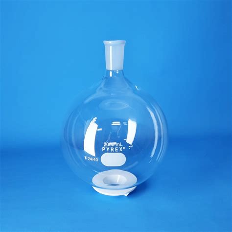 Pyrex® Glass Round Bottom Flasks 2000ml B24 Neck Buy Online At