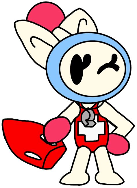 Aqua Bomberman In Lifeguard Outfit By Demonfuego48