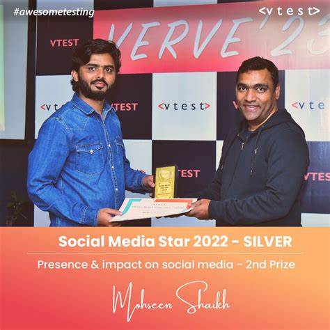 Mohseen Shaikh On Linkedin Thank You Vtest Software Testing Company