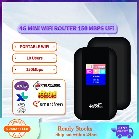 Jual Modem Mifi Wifi 4G SMARTCOM Unlock All Operator 4G Portable Mobile WiFi USB Mobile WiFi