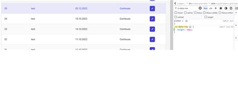 Radzendatagrid Row Height Question Radzenblazor Components Radzen