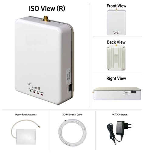 2100mhz Single Band Home Repeater Kit Athena Telecom