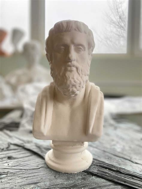 Бюст видатного драматурга Сафокла гіпсова скульптура 950 грн Витвори майстрів рукоділля