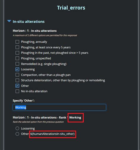 Displaying “other” Answer In The Next Question In Choices Form