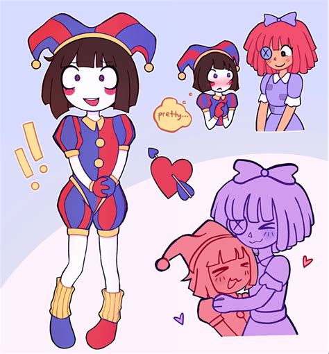 Pomni X Ragatha Fanart The Amazing Digital Circus In 2024 Fan Art Digital The Fitz