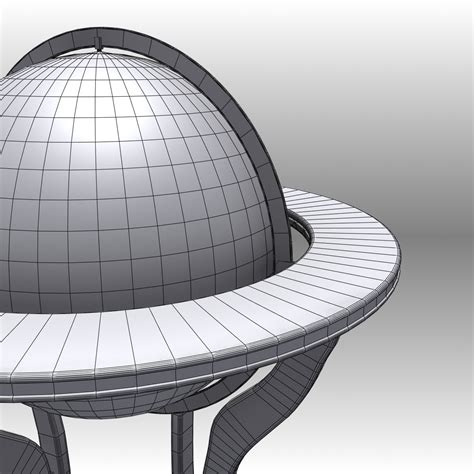 Floor Globe 3d Model 5 Obj Fbx 3ds Max Free3d