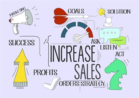 Premium Vector Increase Sales Concept