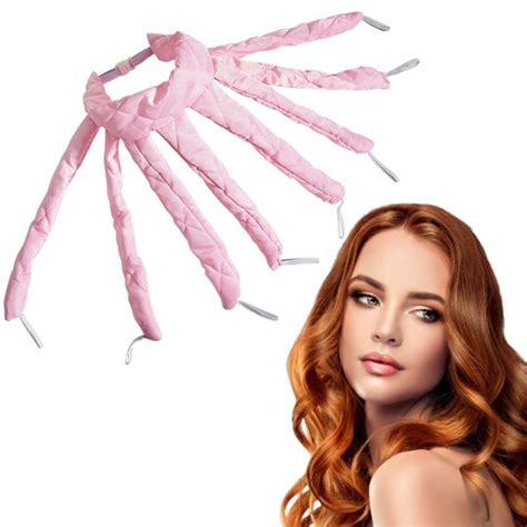 Lazy Hair Curler Rollers Heatless Curling Rod Headband Silk 蝦皮購物