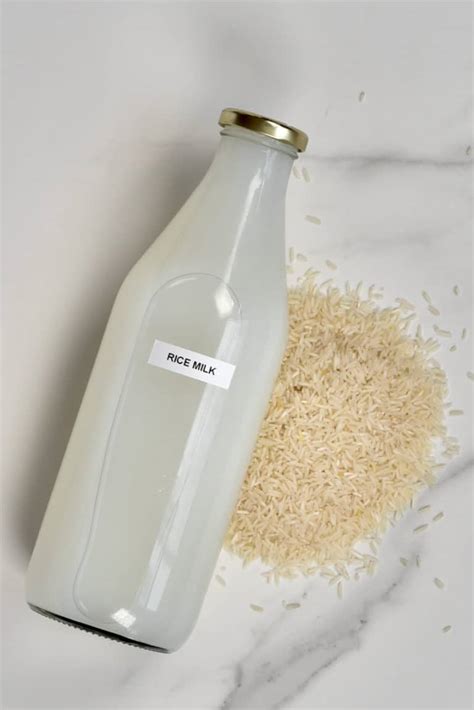 Simple Homemade Rice Milk 2 Ingredients Alphafoodie