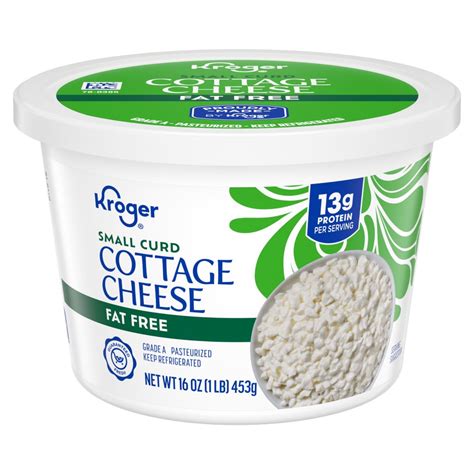 Kroger® Fat Free Small Curd Cottage Cheese Cup 16 Oz Smiths Food