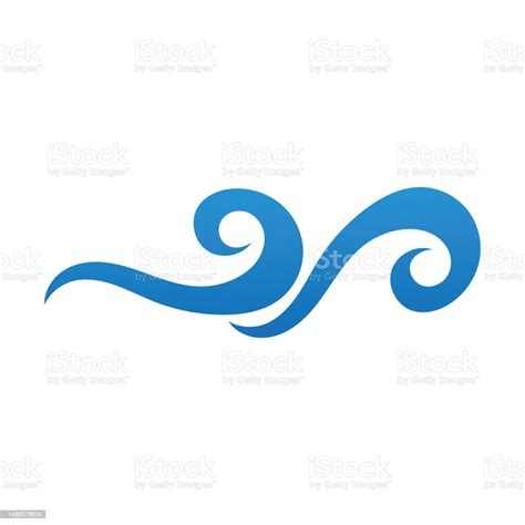 오션 웨이브 로고 벡터 일러스트 레이 션 디자인 템플릿 벡터 0명에 대한 스톡 벡터 아트 및 기타 이미지 0명 강 개념 Istock