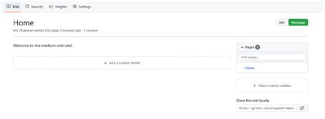 Leverage Markdown Files To Build A Wiki On Github With Gollum By Eric