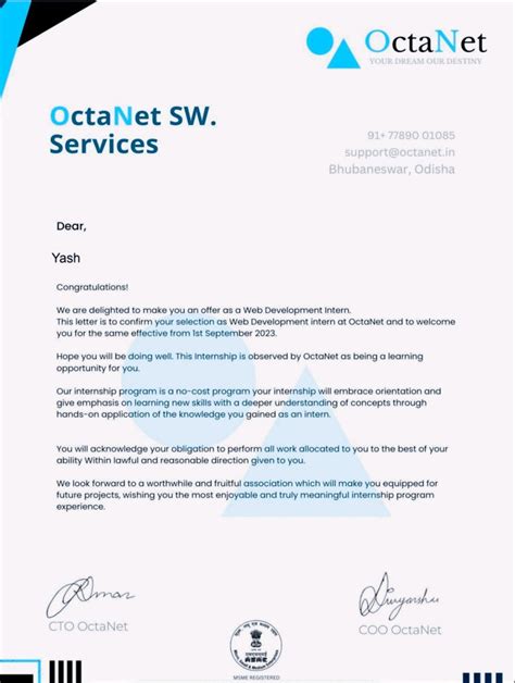 Yash Joshi On Linkedin Hello Connections Im Glad To Share That I Am