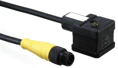 Molex Mpm M8 M12 Din A Din B Industrial Moulded Cable Connectors